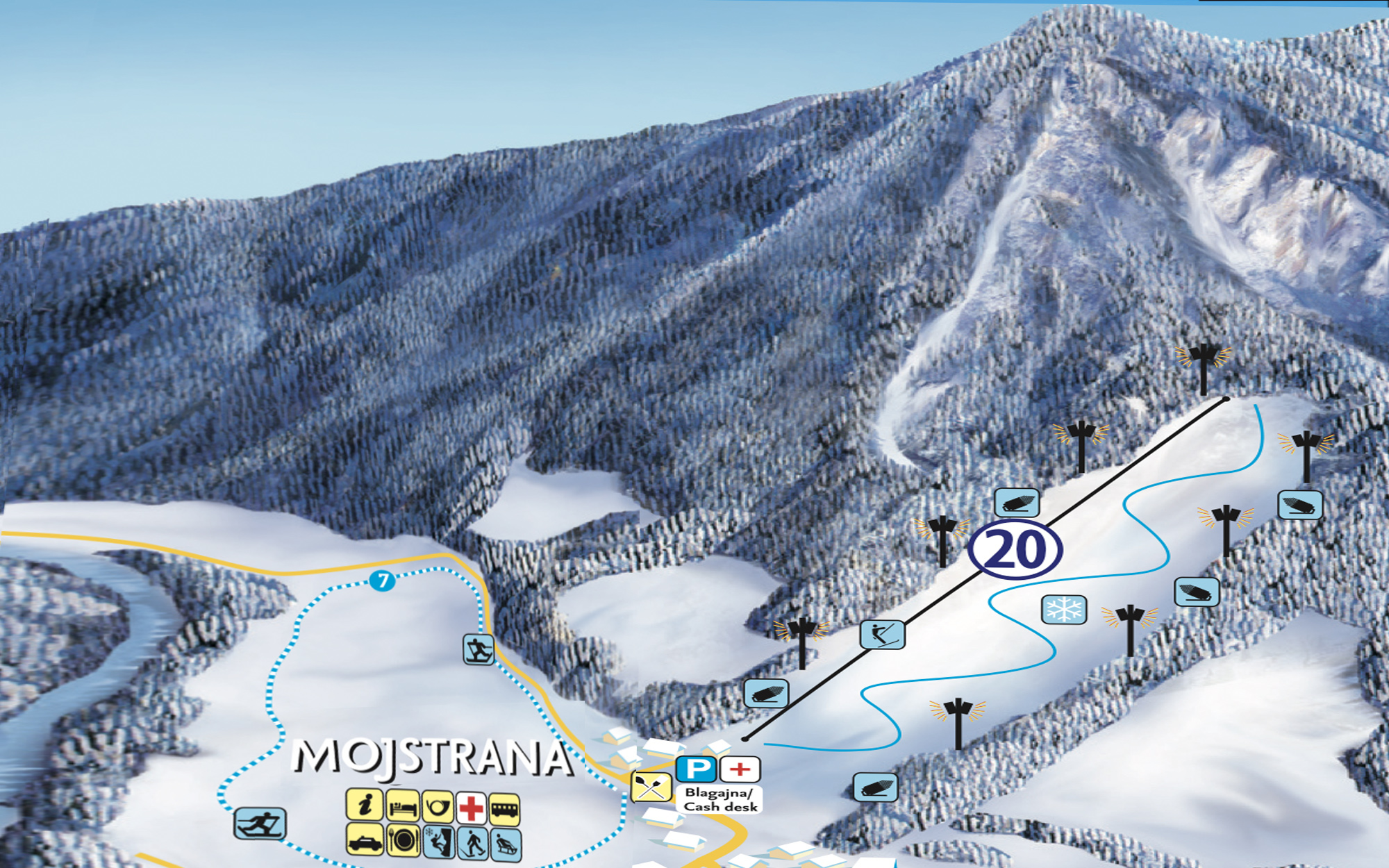 SMUČANJE – Domačija in apartmaji Trata